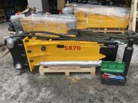 China SB20 SB30 SB40 SB50 SB70 SB81 Sb121 Hydraulic Breaker Hammer For SOOSAN Excavator 135mm Chisel Hydraulic Crusher for sale