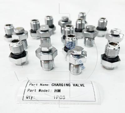 China Hydraulic Breaker Gas Charging Valve KRUPP Rock Hammer N2 Charge Maintenance Charger Kit Adjust Valve refill valve for sale