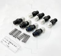 China Accumulator Charge Valve TEISAKU Hydraulic Breaker N2 Gas Nitrogen Charging Kit for Excavator Parts for sale