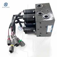 China Pilot Pressure Solenoid Valve KHJ14520 Solenoid Valve for Sumitomo SH210-5 SH240 SH350 Excavator Spare Parts for sale