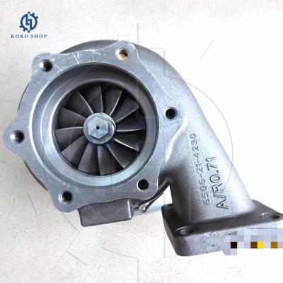 China 6D125 SAA6D125E-5 6506-21-5011 Turbo 6156-81-8110 Turbocharger for WA470 PC450-8 PC400-8 Excavator Spare Parts for sale