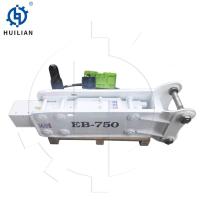 China Stone Hydraulic Hammer Eb45 Eb68 Eb75 Eb85 0.8-14 Tons Breaker For Excavator With Chisel for sale