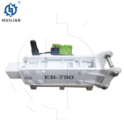 China Stone Hydraulic Hammer Eb45 Eb68 Eb75 Eb85 0.8-14 Tons Breaker For Excavator With Chisel for sale