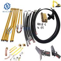 China Excavator Attachment Piping Kit Hydraulic Hose Kit Pipeline For R150-9 LG906 SY55/60H for sale