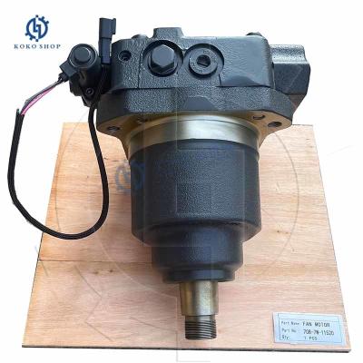 China 708-7W-11520 708-7W-00140 Fan Motor For KOMATSU D275AX-5E0 D155A-6 Crawler Dozers Spare Parts for sale