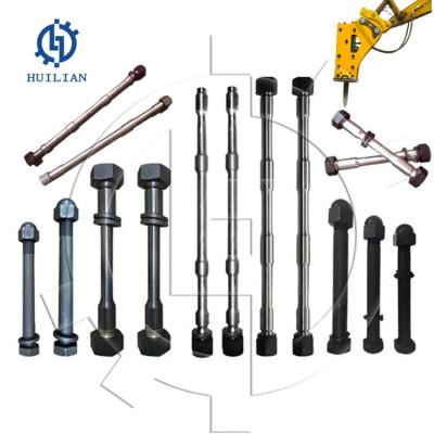 China 42CrMo Steel Alicon B250 B450 Hydraulic Breaker Through Bolt Side Bolt For Daemo Hammer for sale