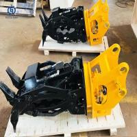 China Hydraulic Rotating Gripper Wooden Log Grab Stone Grapple For EX200-5 EX300-5 EX330-5 EX330LC-5 EX370-5 Excavator for sale