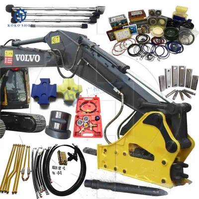 China RHB302 RHB303 RHB304 RHB305 RHB306 RHB308 RHB309 RHB313 RHB322 RHB325 Hydraulic Breaker Through Bolt For Excavator Parts for sale