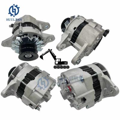 China 6BT5.9 24V 60A Excavator Parts 6BG1 24V 50A Diesel Engine Generator Excavator Alternator for sale