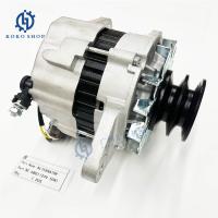 China Excavator Engine Spare Parts Isuzu 6BG1 4BG1 4HK1 6HK1 6BD1 6SD1 6WG1 24V 50A Alternator for sale