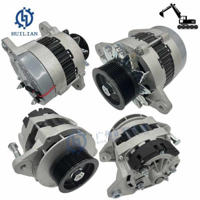 China DH225 DH300 Excavator Alternator 24V 60A Excavator Generator Diesel Engine Generator for sale