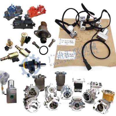 China 702-21-55901 702-21-5740 Solenoid Valve 7022157400 Pilot Valve for KOMATSU PC200-7 PC200-8 PC220 PC220-8 Excavator Parts for sale