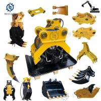 China Excavator Attachments Mounted Hydraulic Vibrating Plate Compactor For 20 tons Excavator for sale