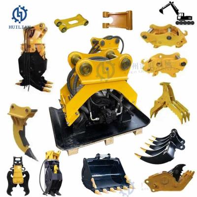 China Excavator Attachments Mounted Hydraulic Vibrating Plate Compactor For 20 tons Excavator for sale