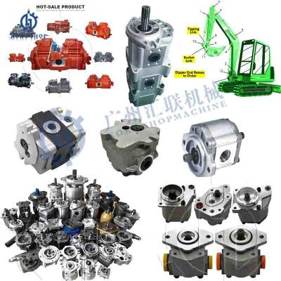 China Komatsu PC2000 Gear Pump 90762240 907 622 40 Pilot Pump For PC1000 PC3000 PC4000 Excavator Parts for sale