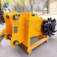 China DG200XWJ-H Excavator Rock Drum Cutting Machine Rotary Drum Cutters For Excavator for sale