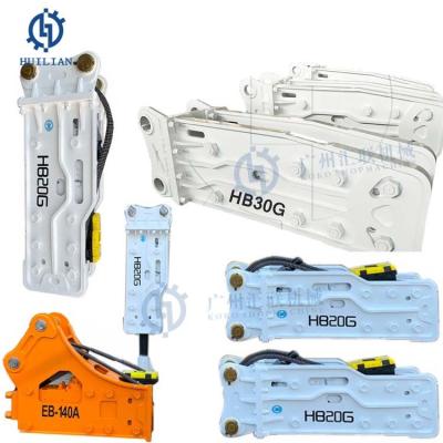 China HB15G HB20G HB30G Concrete Breaker Top Mounted Hydraulic Breaker Hammer For Excavator for sale