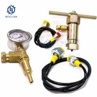 China Hydraulic Breaker Hammer N2 Nitrogen Charging Kit With Bottle Nitrogen Accumulator Charge Kit for sale