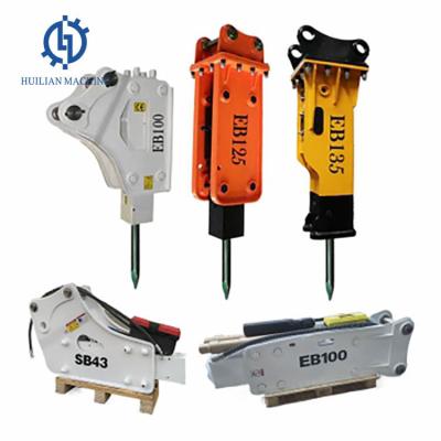 China EB Series EB45 EB100 EB125 EB140 EB155 EB175 EB210 Breaker Hammer For 1-100 Tons Excavator for sale