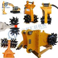 China 19-35 Tons Excavator Attachment Excavator Drum Cutter For 330 330C EX300 ZX300 HD1023 SK200 DX200 R200 R210LC Excavator for sale