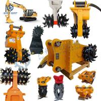 China 19-35 Tons Excavator Attachment Excavator Drum Cutter For 330 330C EX300 ZX300 HD1023 SK200 DX200 R200 R210LC Excavator for sale