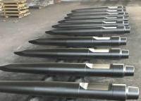 China Krupp Hydraulic Breaker Moil Flat Chisel HM60 HM75 HM85 HM300 HM500 HM1000 HM1500 HM2100 Chisel For Rock Breaker for sale