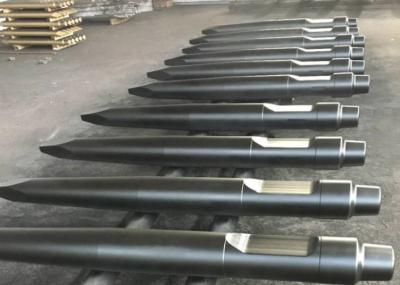 China Krupp Hydraulic Breaker Moil Flat Chisel HM60 HM75 HM85 HM300 HM500 HM1000 HM1500 HM2100 Chisel For Rock Breaker for sale