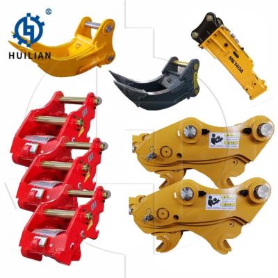 China Excavator Attachment Quick Coupler Hl60K Hl300K Hl500K Coupler for R335 PC200 PC300 PC400 Excavator Quick Hitch 5-48 Ton for sale