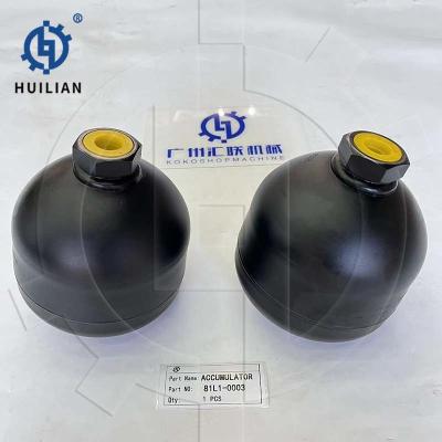 China 81L1-0003 31AC-10300 Hyundai HCE Accumulator For Hyundai Excavator R130W-3 R140W-7 R140W-9 R170W-3 for sale