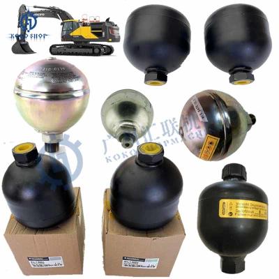 China Hyundai Excavator Machinery Part Accumulator R140W-7 R200W-7 R210W-9 81L1-0003 Accumulator for Excavator Parts for sale