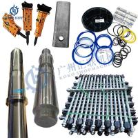 China MS600 MS550 MS900 MS400 MSB700 MS1000 MS200 MS500 MS35AT Hydraulic Breaker Piston For MSB / SAGA Rock Hammer Parts for sale