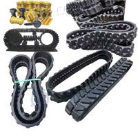 China 300x52.5Nx98 Undercarriage Rubber Rrack For Excavator Construction Machinery for sale