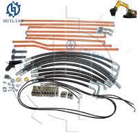 China Pipeline For CATEEEEE320 CATEEEEE349 CATEEEEE317 CATEEEEE330D CATEEEEE315 CATEEEEE323D CATEEEEE324E CATEEEEE318 Excavator Breaker Hydraulic Pipe Hose Piping Kit for sale