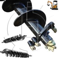 China SK220 SK250 Excavator Digging Machinery Hydraulic Auger Drive SK100 SK120 SK130 SK140 Excavator Auger Drilling for sale