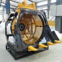 China Mini Excavator 10t 20t 30t EC EC240B EC240C EC250D EC290 EC290B EC300D EC350D Excavator Attachment Screening Bucket for sale