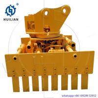 China Hydraulic Brick Clamp Brick Lifter Forklift Block Lifting Tool Brick Clamp For 3 4 5 6 7 8 9 10 15 20 Tons Excavator for sale