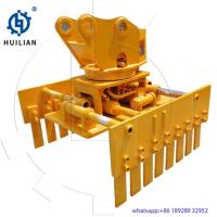 China Hydraulic Brick Clamp Brick Lifter Forklift Block Lifting Tool Brick Clamp For 3 4 5 6 7 8 9 10 15 20 Tons Excavator for sale