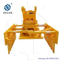 China Hydraulic Brick Clamp Brick Lifter Forklift Block Lifting Tool Brick Clamp For 3 4 5 6 7 8 9 10 15 20 Tons Excavator for sale