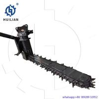 China Powerful Digging Chain Rail Ballast Blaster Undercutter For 6 10 12 15 18 Tons Excavator for sale