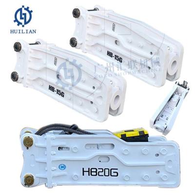 China HB15G HB20G HB30G Excavator Hydraulic Rock Breaker Hydraulic Concrete Breaker With Chisel for sale