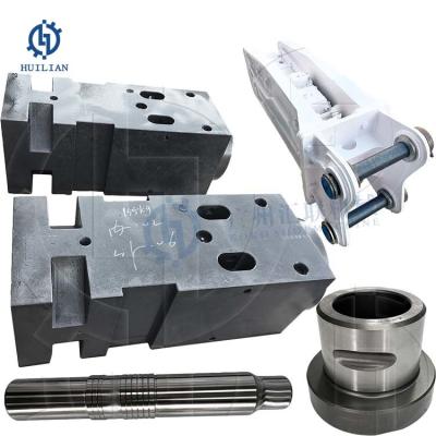 China HB20G HB30G HB40G Hydraulic Breaker spare Parts Cylinder Front Head Back Head For Furukawa for sale
