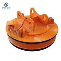 China Hydraulic Magnet Electromagnetic Sucker For 18-35 Tons PC200-7 R200 R210LC EX130 EX300 Excavator Parts for sale