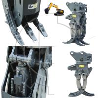 China NEW Roating Hydraulic Wood Grapple for 30tons Excavator Attachment Construction Mechienry for sale
