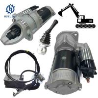 China DH300 24V 11T 6.0KW Engine Parts Starter Motor Excavator Spare Part Starters for sale