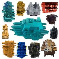 China Excavator Hydraulic Valves Original SK120 SK120-1 SK120-2 SK120-3 SK120-5 SK120-6 Main Control Valves For Kobelco for sale