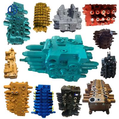 China Excavator Hydraulic Valves Original SK120 SK120-1 SK120-2 SK120-3 SK120-5 SK120-6 Main Control Valves For Kobelco for sale