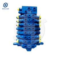 China Excavator Hydraulic Valves SK60C SK60-5 SK70 SK100 SK120 SK120-5 Main Control Valve Kobelco Distribution Valve for sale