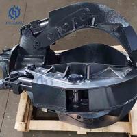 China 12ton 18ton 360 Degree Rotation Excavator Spare Parts Hydraulic Rotating Orange Peel Demolition Scrap Rock Grapple for sale
