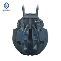 China 12ton 18ton 24ton Heavy Excavator Attachments Steel Scrap Grabber Hydraulic Orange Peel Grapple for sale