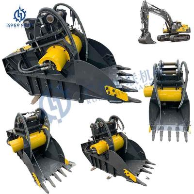 China PC200 EC210 E320 320CSK210 Hydraulic Crusher Bucket Demolition Screening Bucket  for 18-24Tons Excavator Attachments for sale
